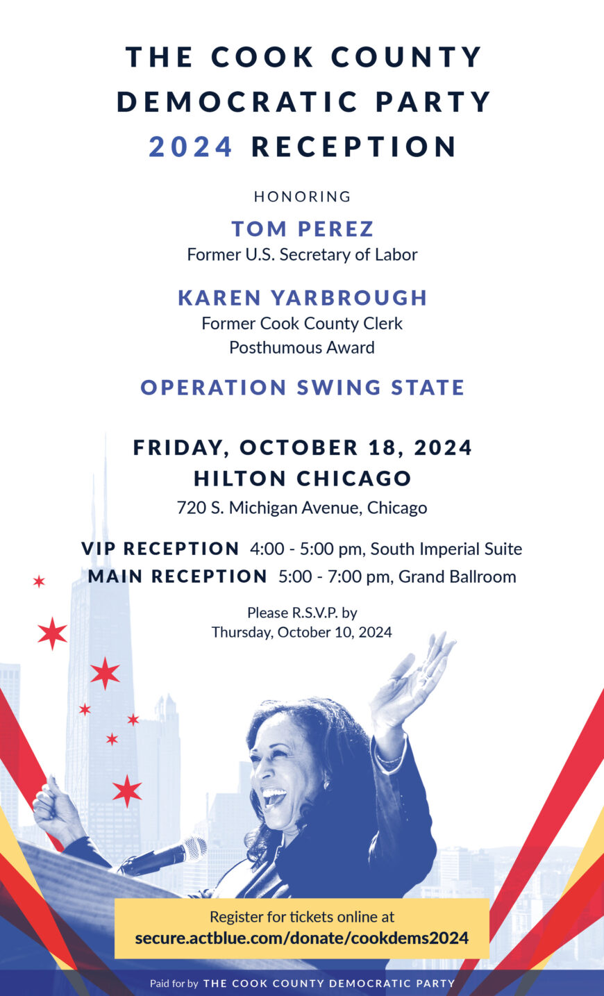 Annual Cocktail Reception - Cook County Democratic Party